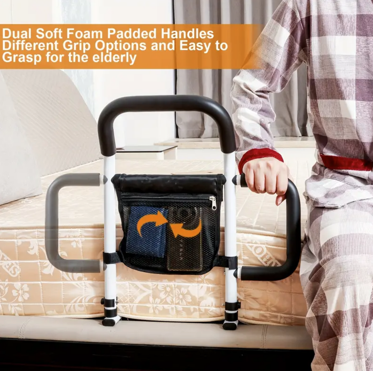 NON-SLIP SAFETY RAIL – HearthlyHome
