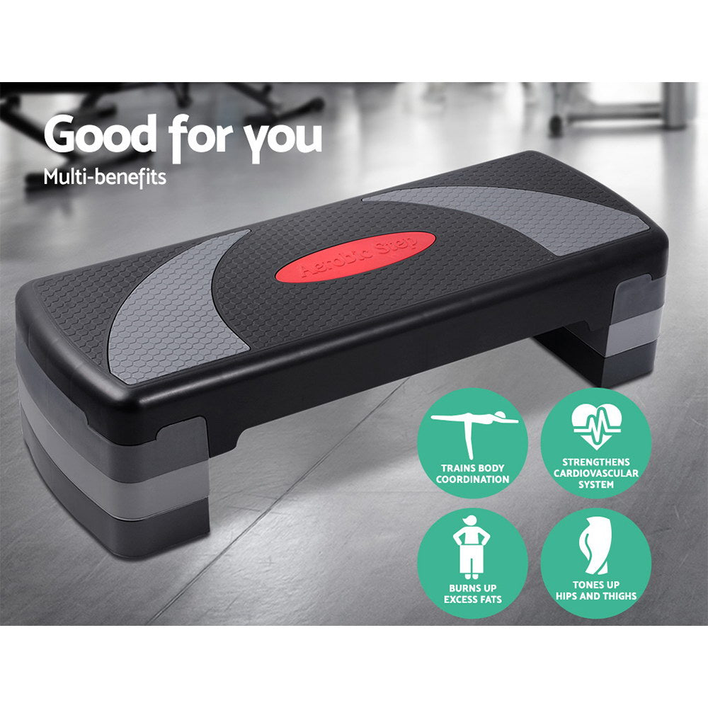 Everfit 3 Level Aerobic Step Bench – HearthlyHome