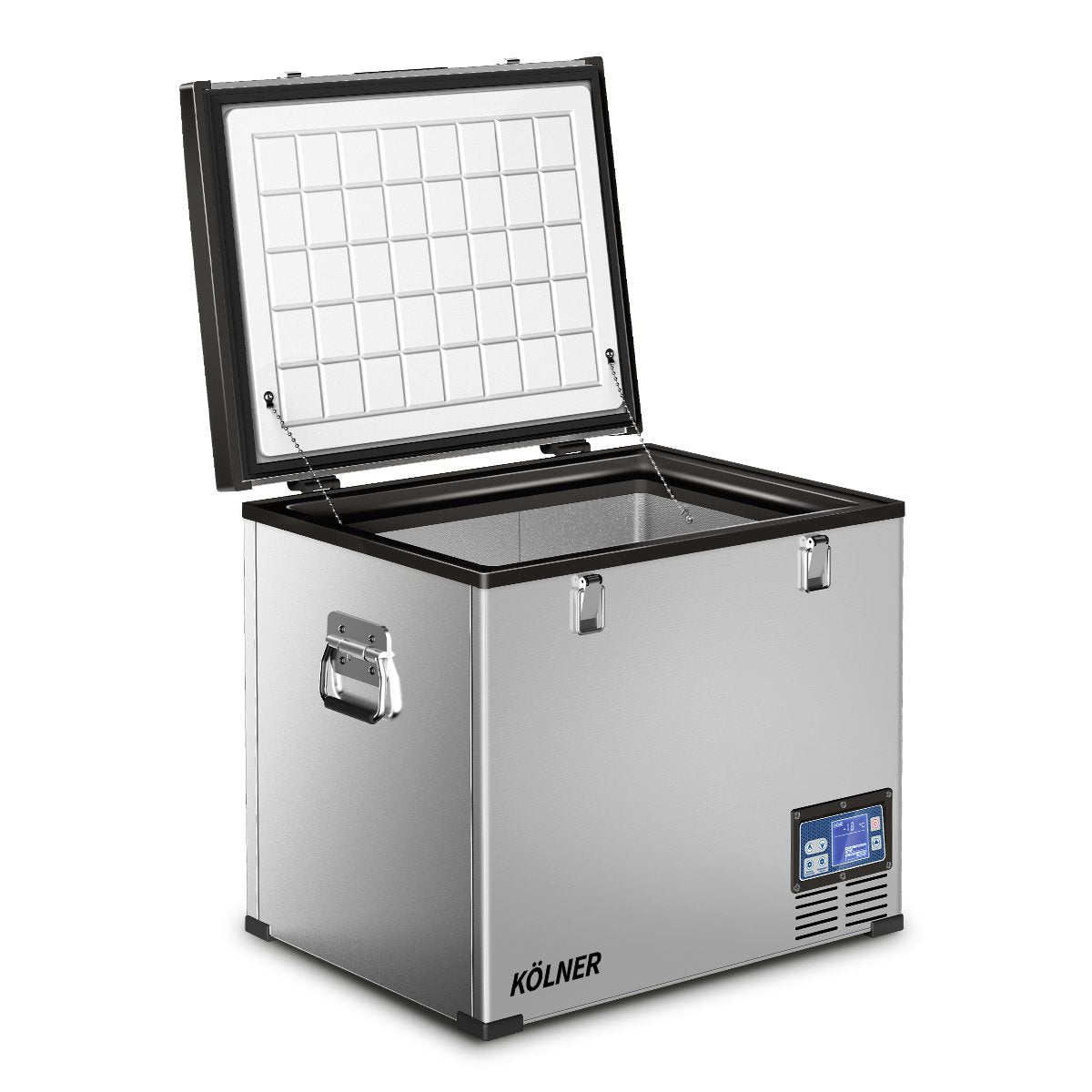 Kolner 75l Portable Fridge Chest Freezer With Lcd Panel - Rv Vehicle C ...