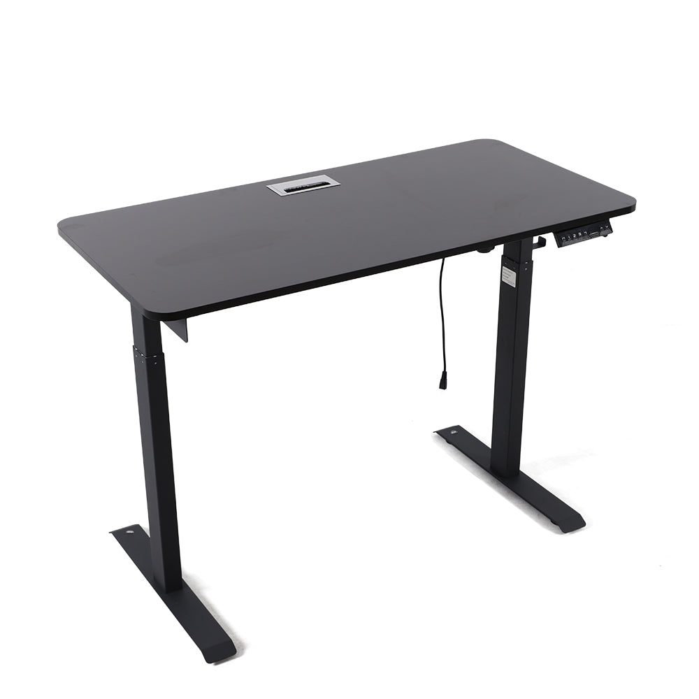 Electric Standing Desk Sit to Stand Up Motorised Single motor Desks Bl ...