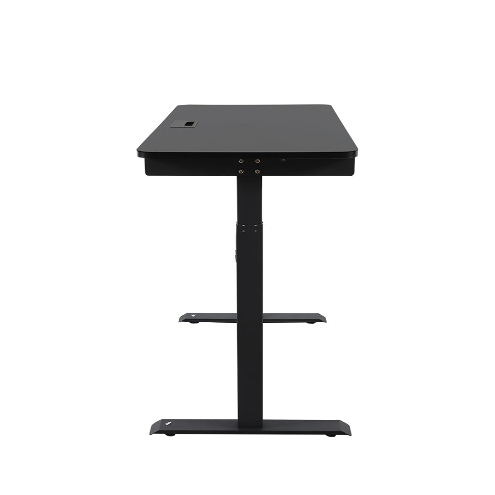 Electric Standing Desk Sit to Stand Up Motorised Single motor Desks Bl ...
